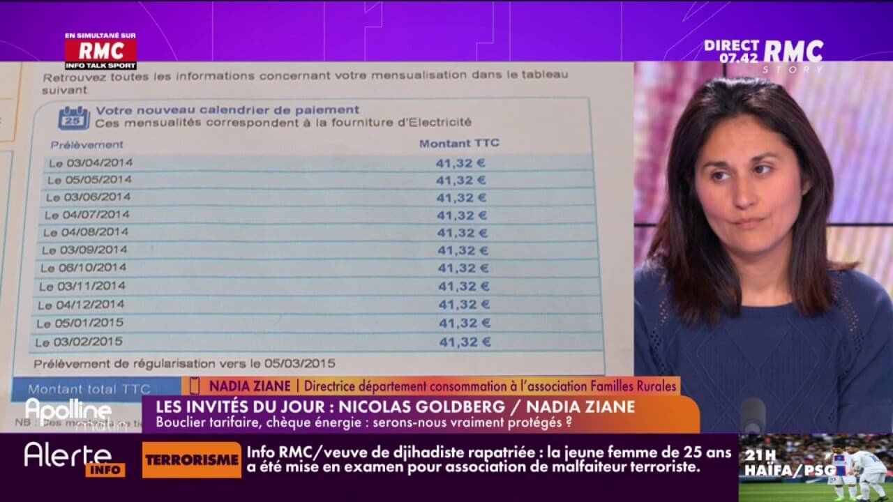 Ziane : "Notre inquiétude, c'est que ce bouclier ne touche pas tous les ...