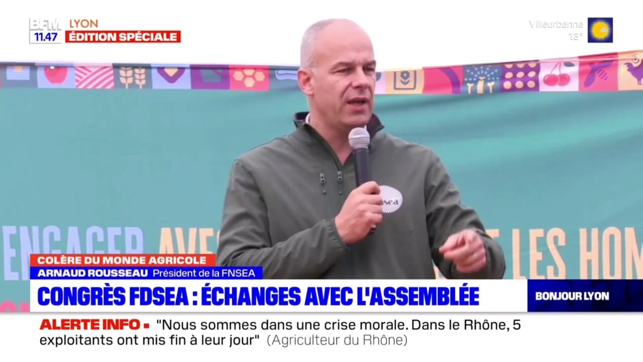 "Il faut nous dire où sont les marges": Arnaud Rousseau, président de ...