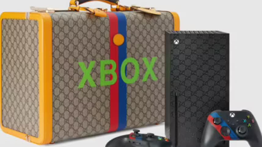 Microsoft et Gucci se sont alliés pour créer une Xbox Series X inédite ...