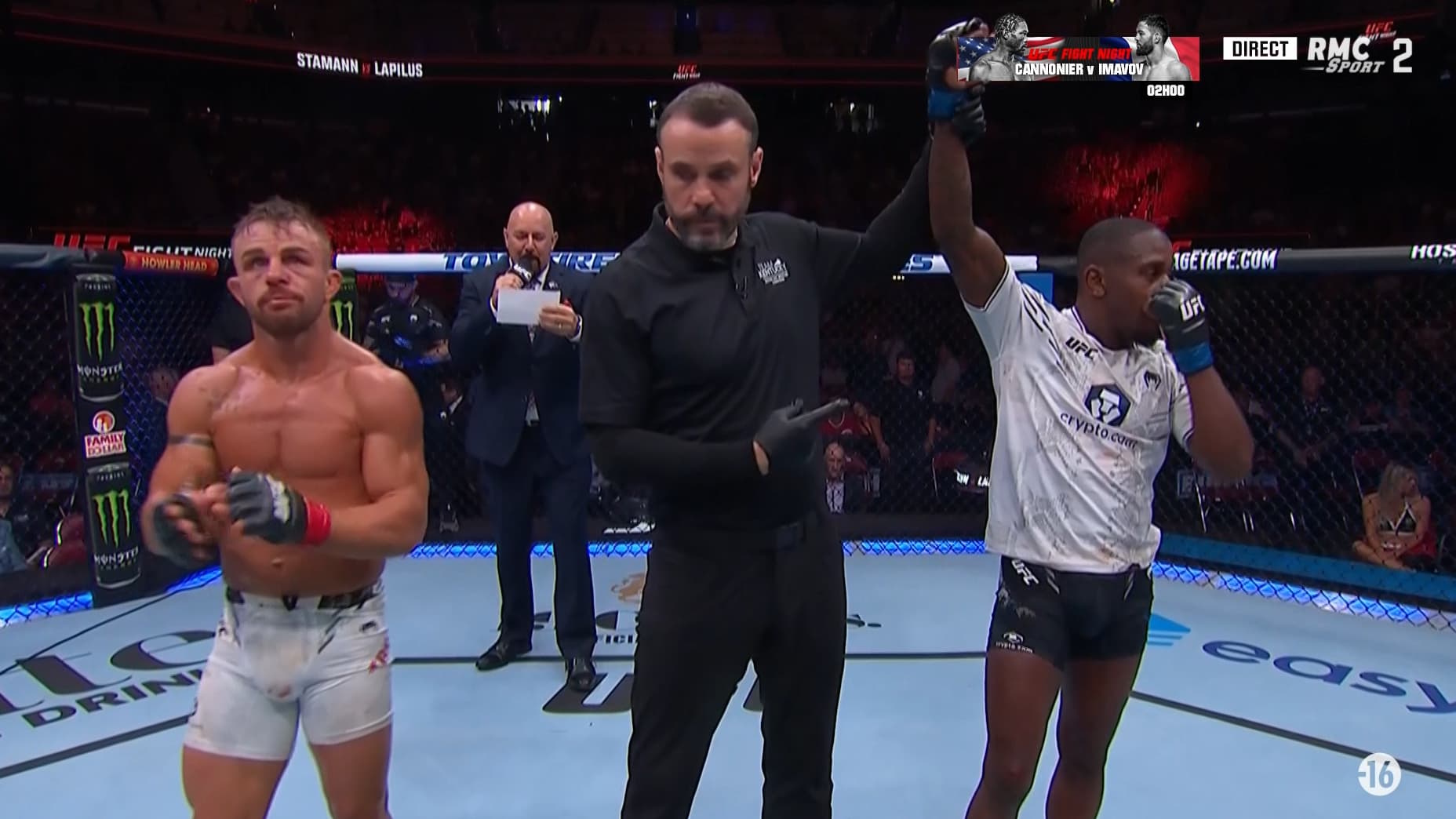 UFC: Lapilus se relance après une victoire convaincante face à Stamann ...