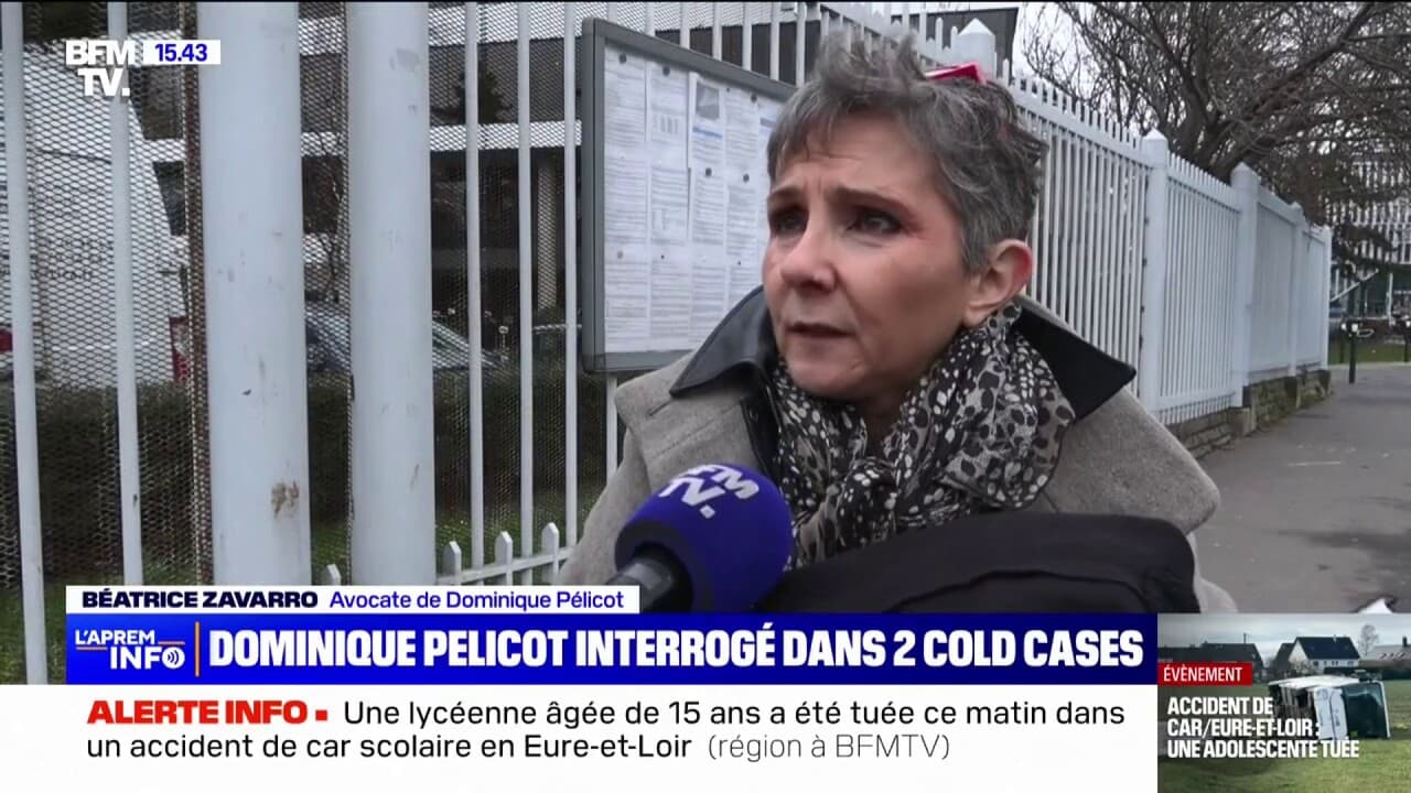 Dominique Pelicot interrogé dans deux cold cases: "Il ne reconnait pas ...