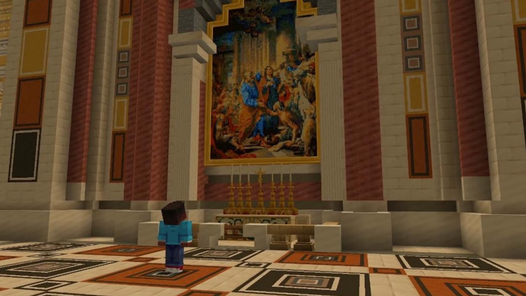 Dans Minecraft, vous allez pouvoir partir explorer le Vatican
