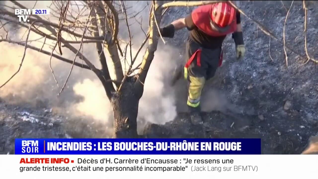 Vigilance rouge feux de forêts: le massif des Alpilles fermé pour ...