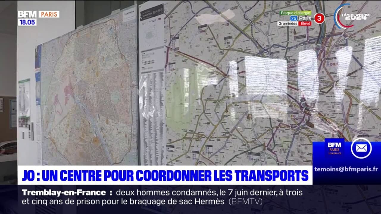 JO 2024: comment les transports routiers vont être coordonnés dans un ...