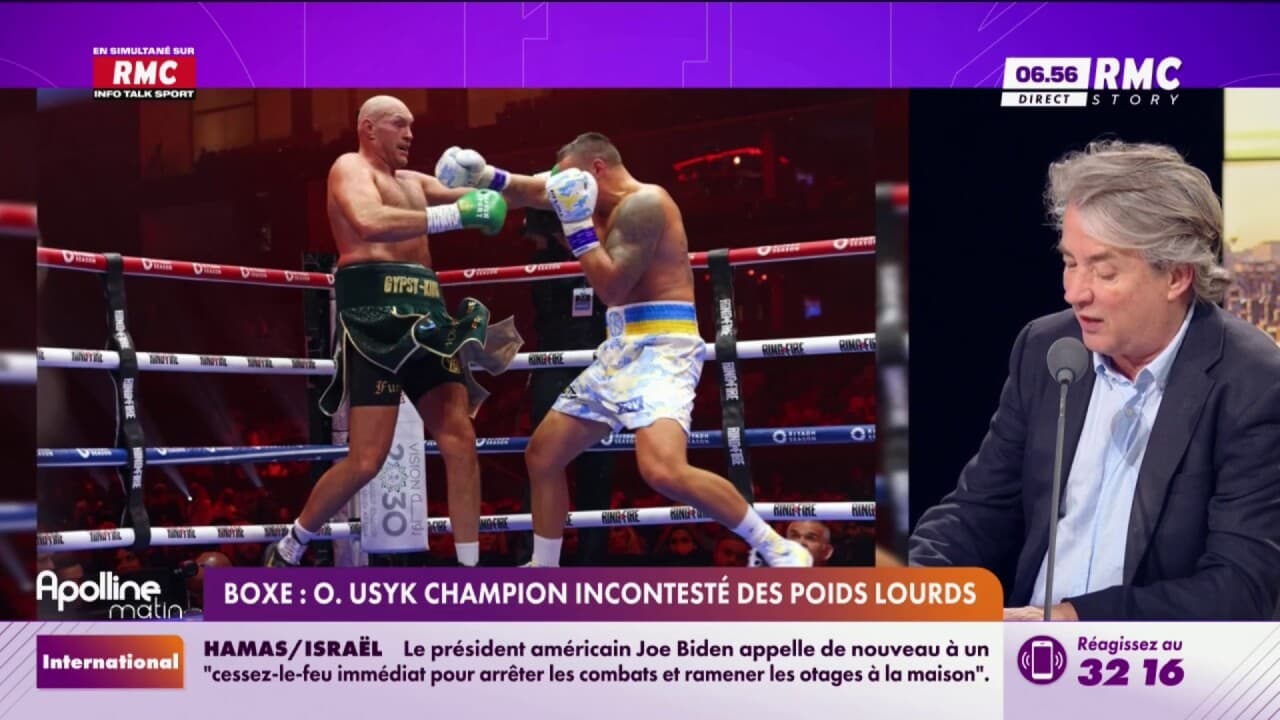 Racontez-nous - Boxe : O. Usyk champion incontesté des poids lourds