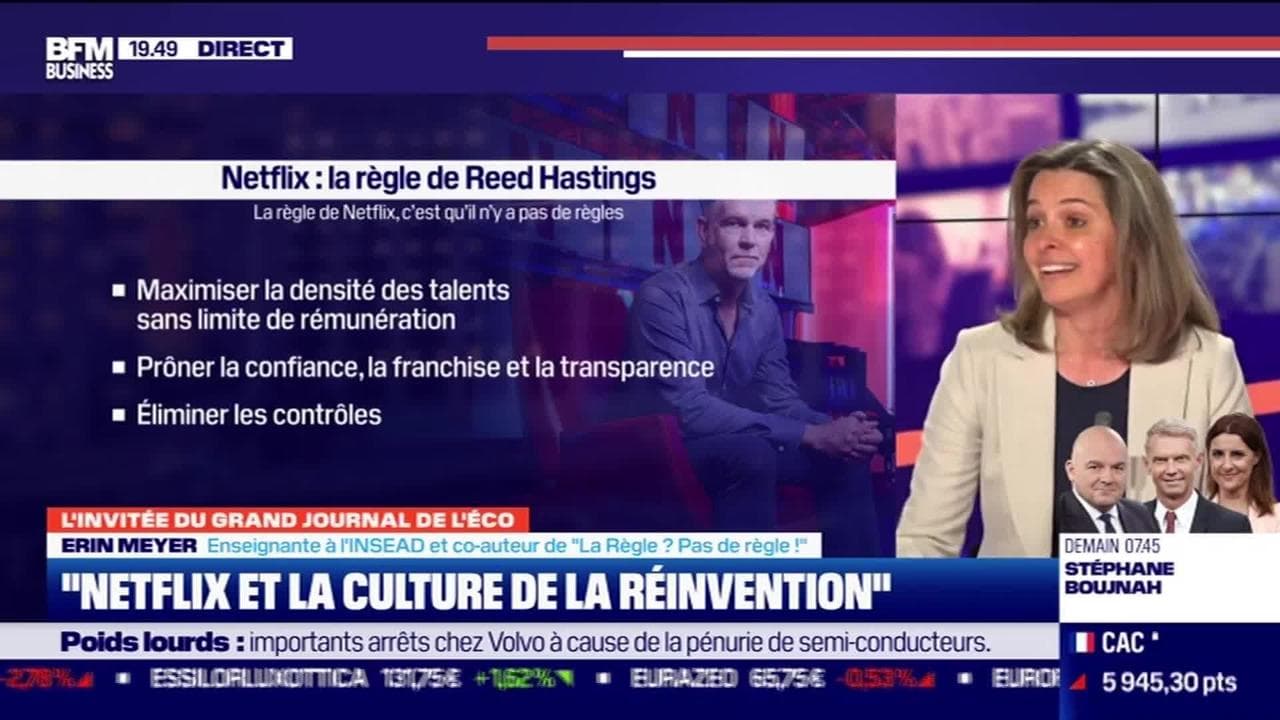 Erin Meyer (INSEAD) : "Netflix et la culture de la réinvention" - 23/03