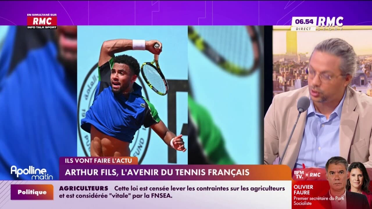 Arthur Fils, l'avenir du tennis français