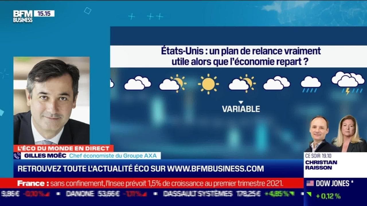 Gilles Moëc (Groupe AXA) : Etats-Unis, un plan de relance vraiment ...