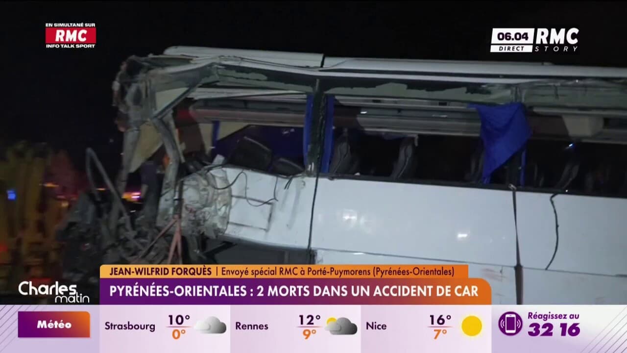 Pyrénées-Orientales: deux morts et 10 blessés graves dans un accident ... Pyrénées-Orientales: deux morts et 10 blessés graves dans un accident ...