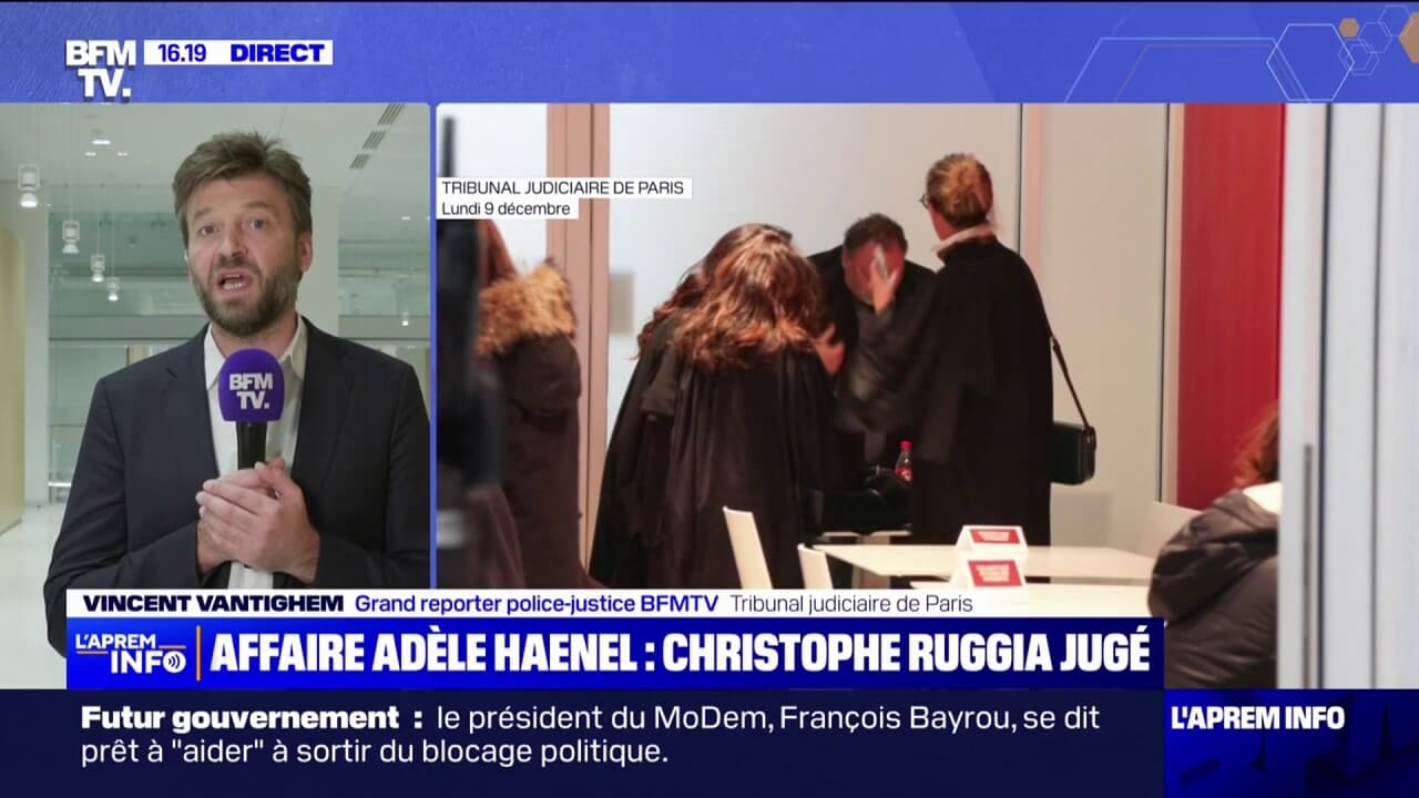Affaire Adèle Haenel: Christophe Ruggia nie les accusations à la barre