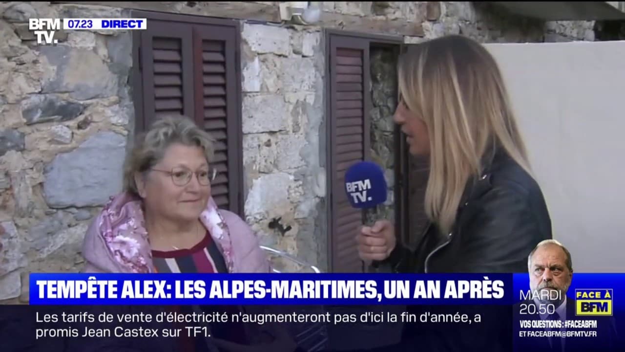 Un an après le passage de la tempête Alex, comment se passe la ...
