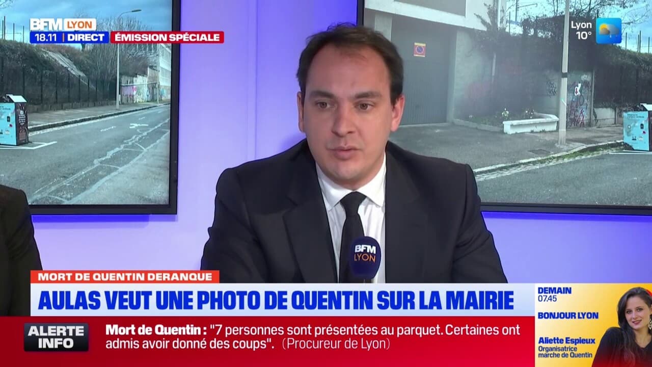 Pierre Oliver (Coeur Lyonnais) réagit après la mort de Quentin Deranque ...