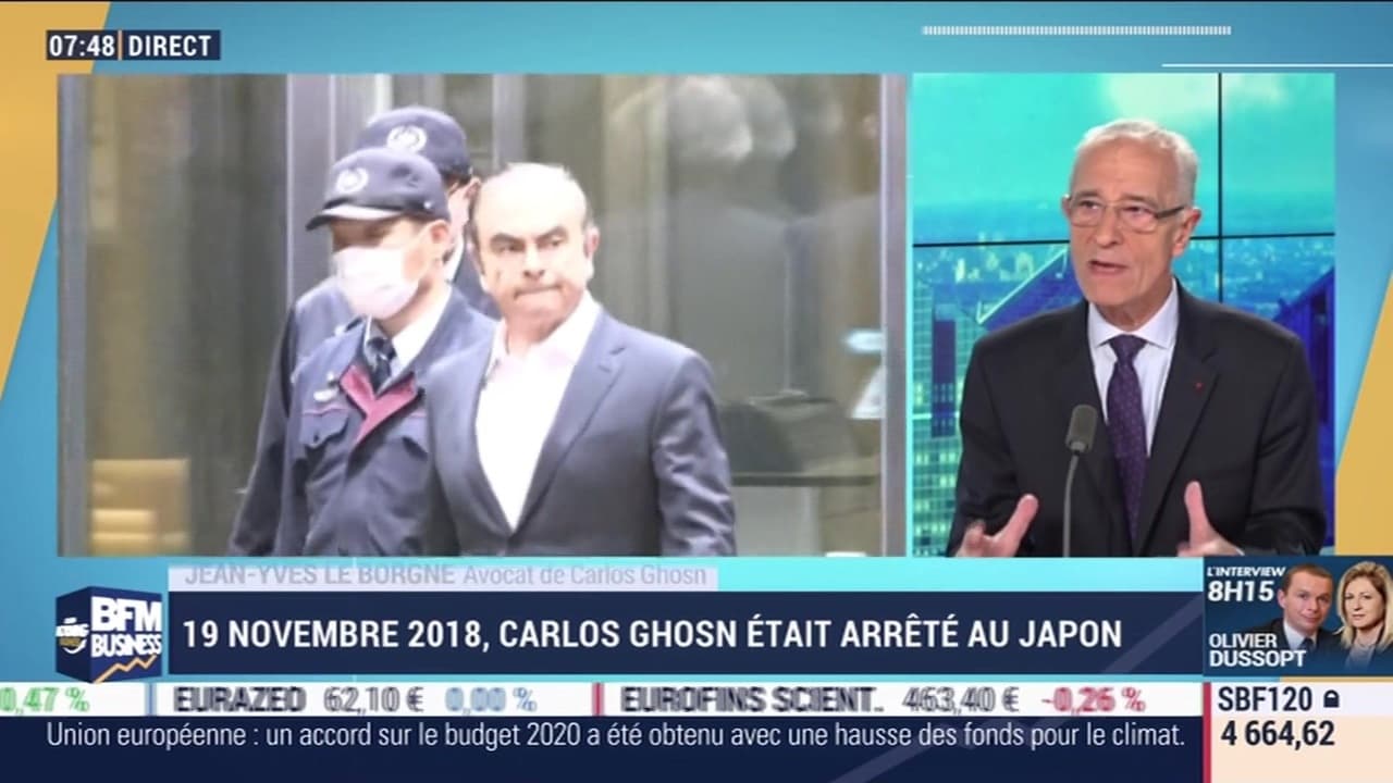 Jean-Yves Le Borgne, avocat de Carlos Ghosn: La défense de Carlos Ghosn ...