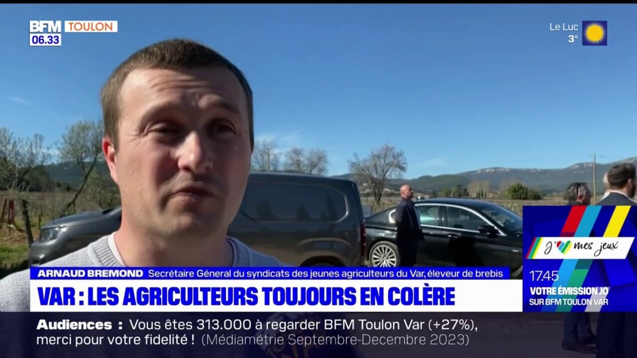 Dans le Var, des agriculteurs ont pu échanger avec Laurent Wauquiez et ...