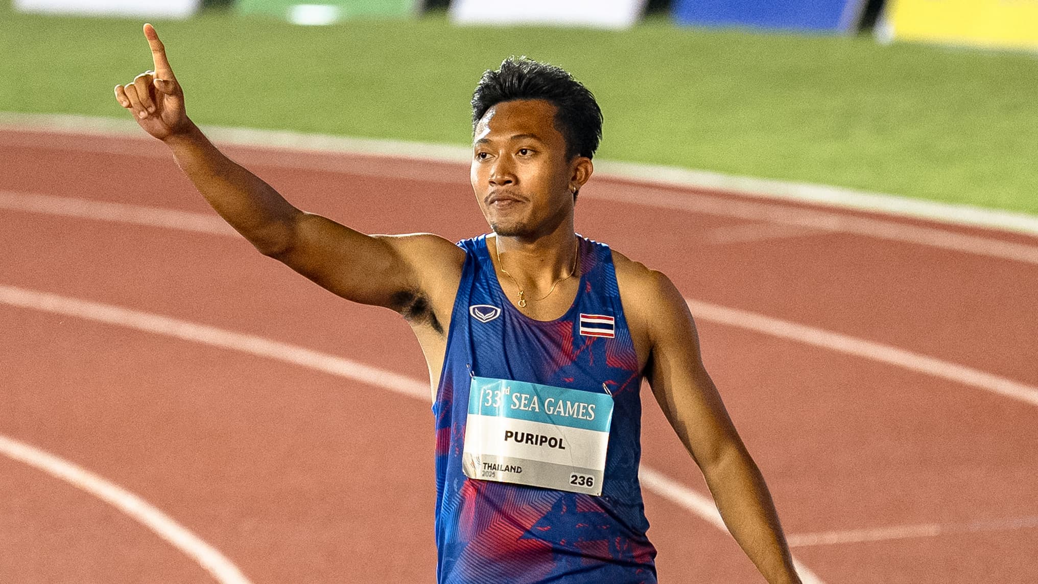 Athlétisme: le Thaïlandais Puripol Boonson passe sous les 10 secondes ...