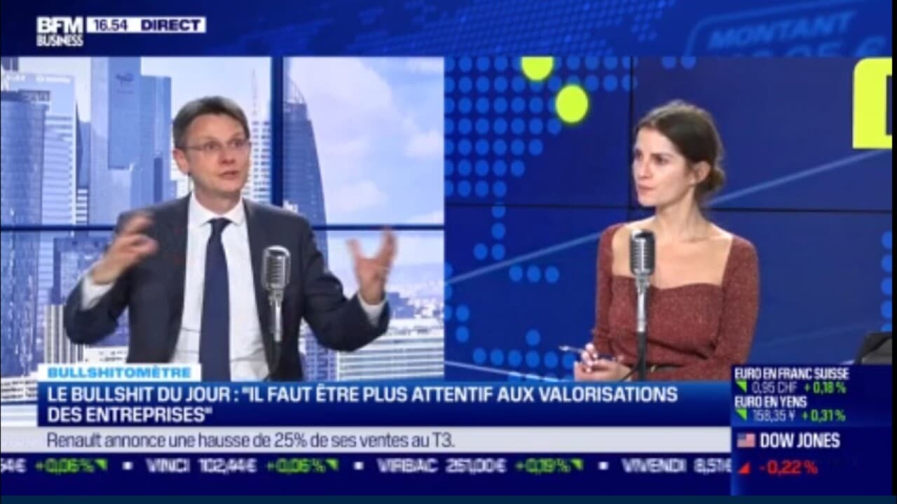Bullshitomètre⛔:"En Bourse, il faut principalement être attentif aux ...