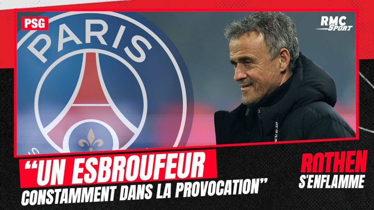 PSG : "Il a un tel boulard..." Dugarry charge (encore) violemment Luis Enrique