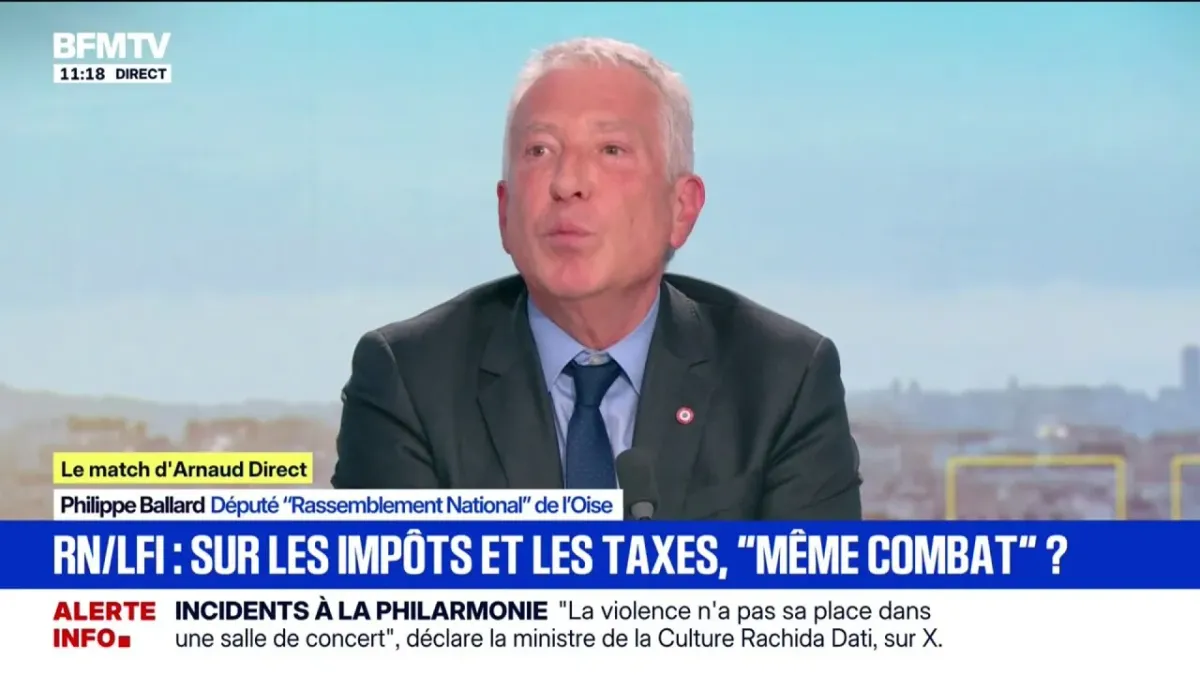 Philippe Ballard (RN): "Le programme de LFI, c'est Cuba et le Venezuela ...