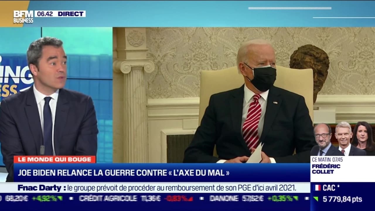 Patrick Sauce : Joe Biden relance la guerre contre "l'axe du mal" - 24/02