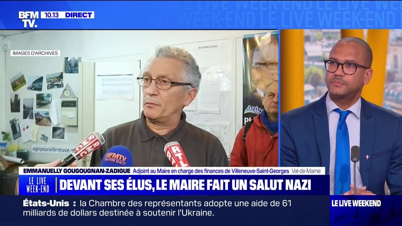 Devant ses élus, le maire fait un salut nazi - 21/04