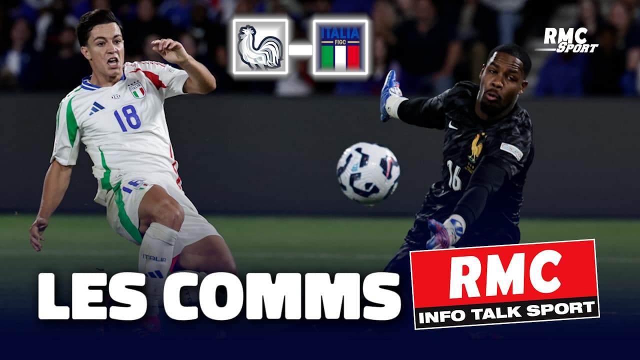 France 1-3 Italie : les comms' RMC de la lourde défaite des Bleus
