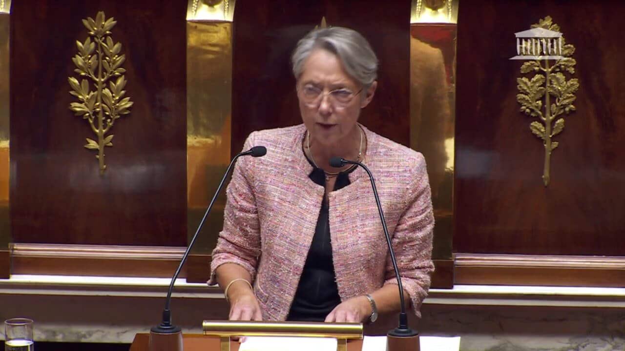 "Quelle est l'unique réponse du RN et de LFI? La censure": Élisabeth ...