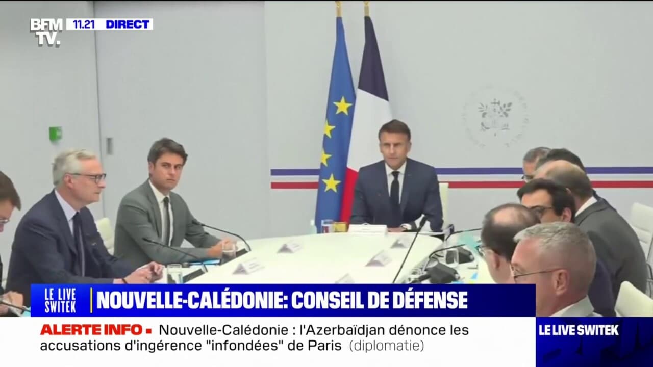 Nouvelle-Calédonie: le conseil de défense et de sécurité nationale ...