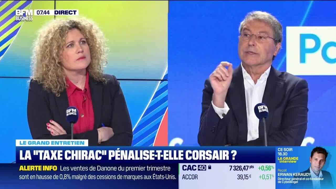 Pascal de Izaguirre, PDG de Corsair, est l'invité de Good Morning Business