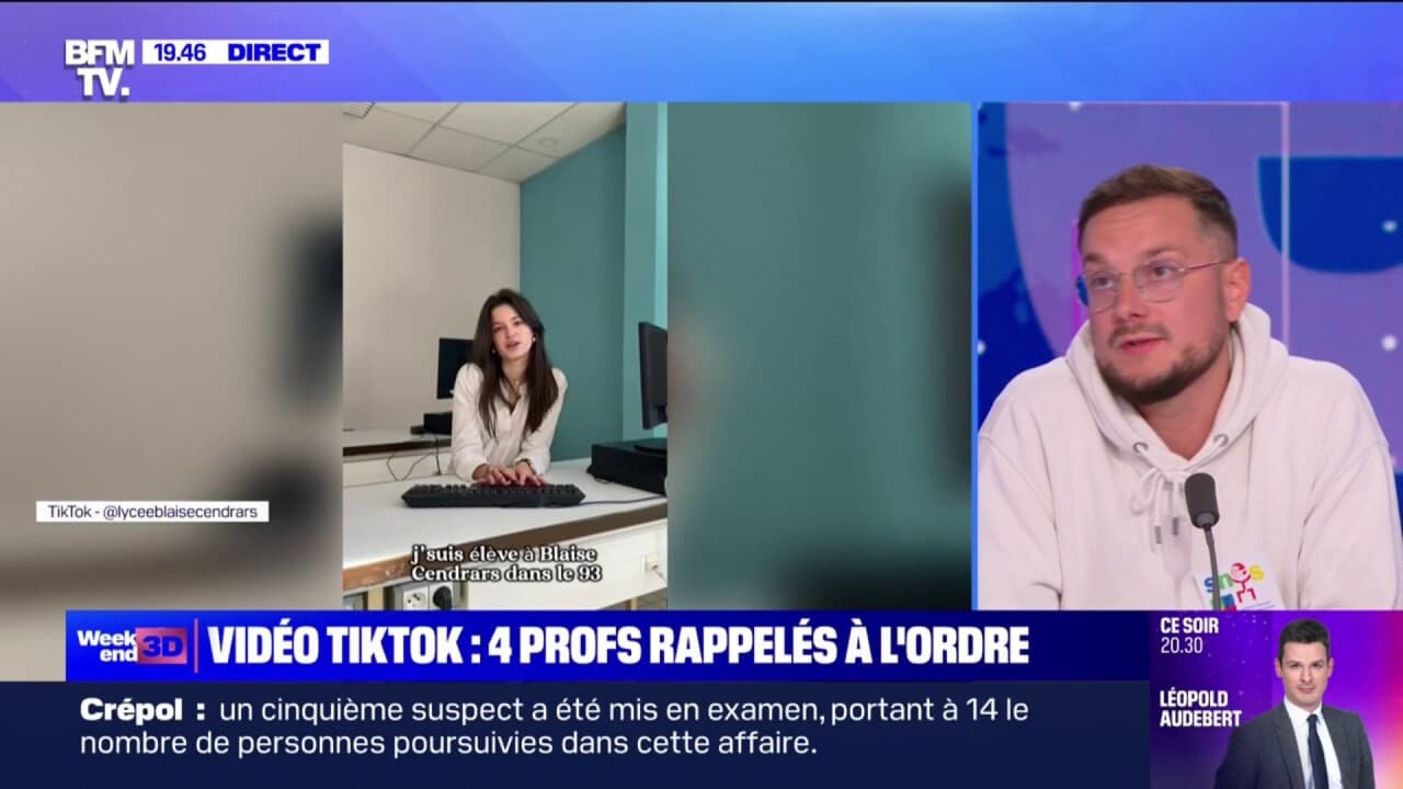 Rappel à l'ordre au lycée Blaise-Cendrars à Sevran: "On voit cela comme ...