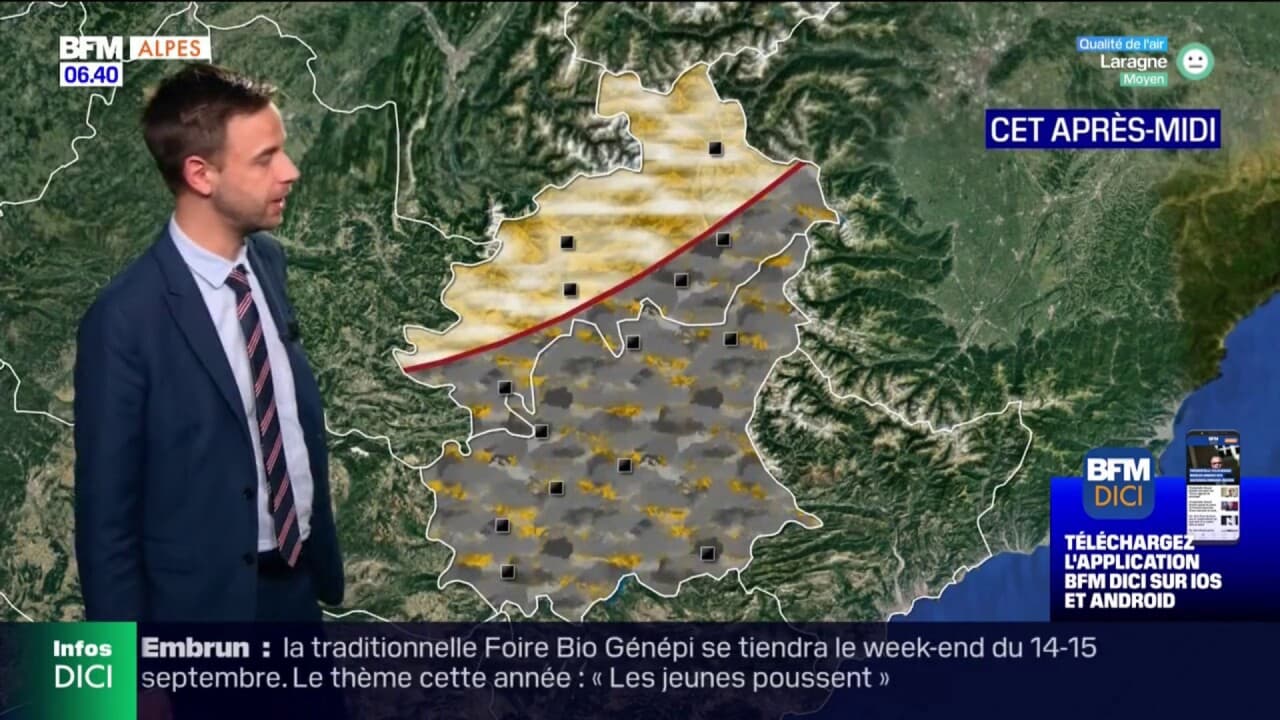 Météo Alpes du Sud: un ciel entre masses de nuages et éclaircies ce ...