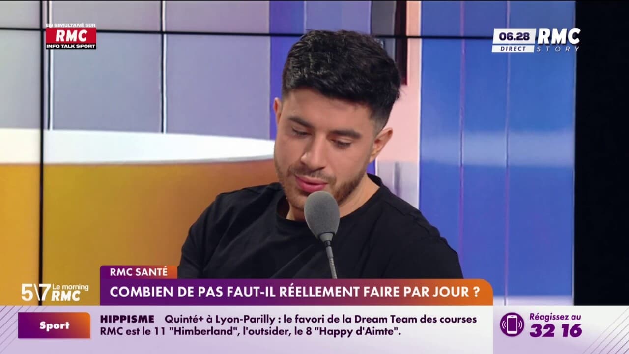 RMC Santé - Combien de pas faut-il réellement par jour