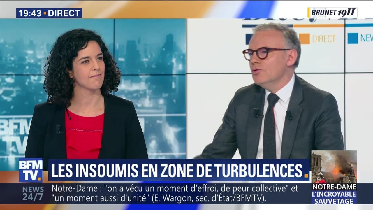 Manon Aubry face à Eric Brunet