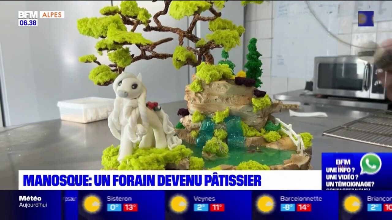 Manosque: Dimitri, l'ancien forain devenu chef pâtissier qui cartonne ...