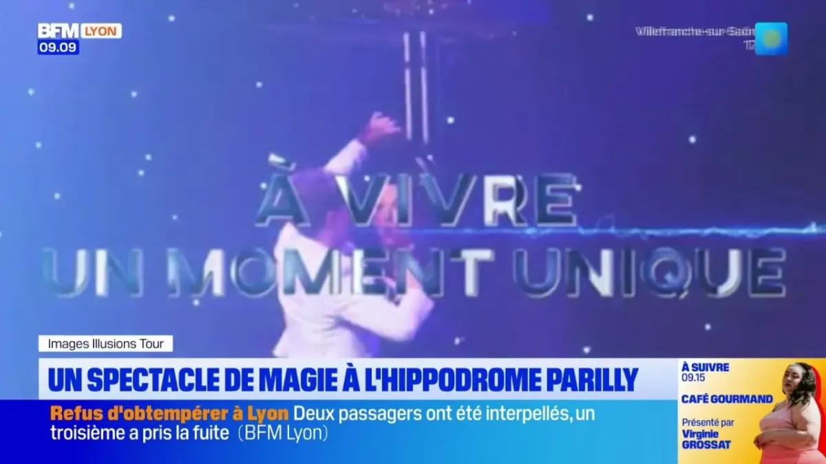 Un spectacle de magie à l'hippodrome de Parilly