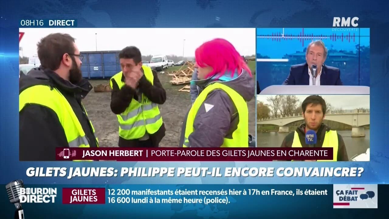 Jason Herbert, porte-parole des "gilets jaunes" en Charente: "Les ...