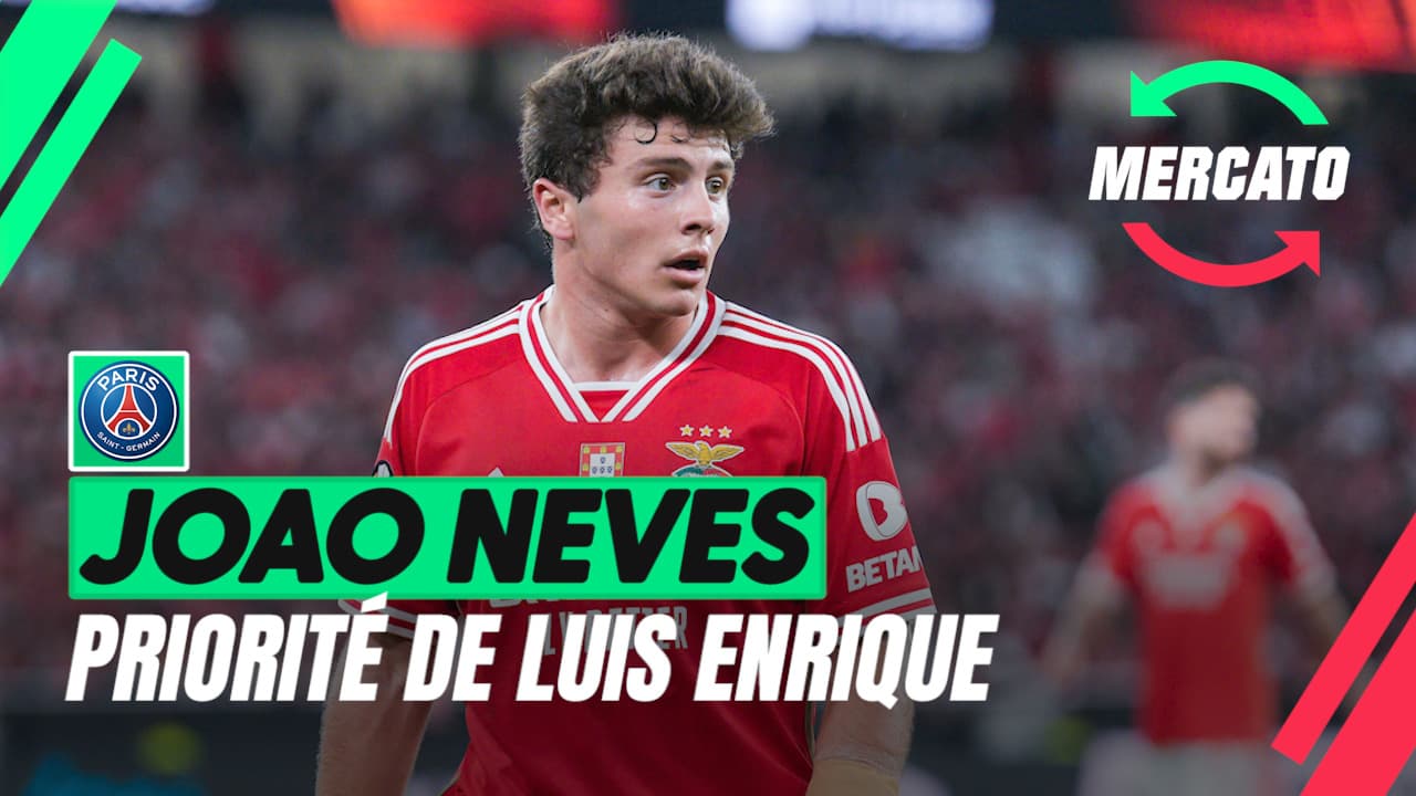 PSG : Joao Neves priorité de Luis Enrique, Benfica en demande au moins 100 millions d'euros