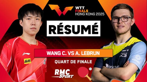 Résumé : Félix Lebrun est-il capable de battre O Cérebro ?! (WTT Finals)