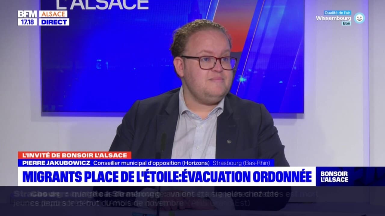 Evacuation d'un campement à Strasbourg: le conseiller municipal d ... Evacuation d'un campement à Strasbourg: le conseiller municipal d ...