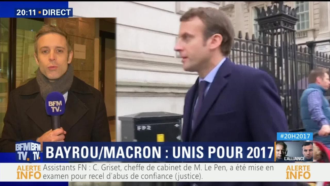 Présidentielle: l’alliance Bayrou/Macron marque-t-elle un tournant dans ...