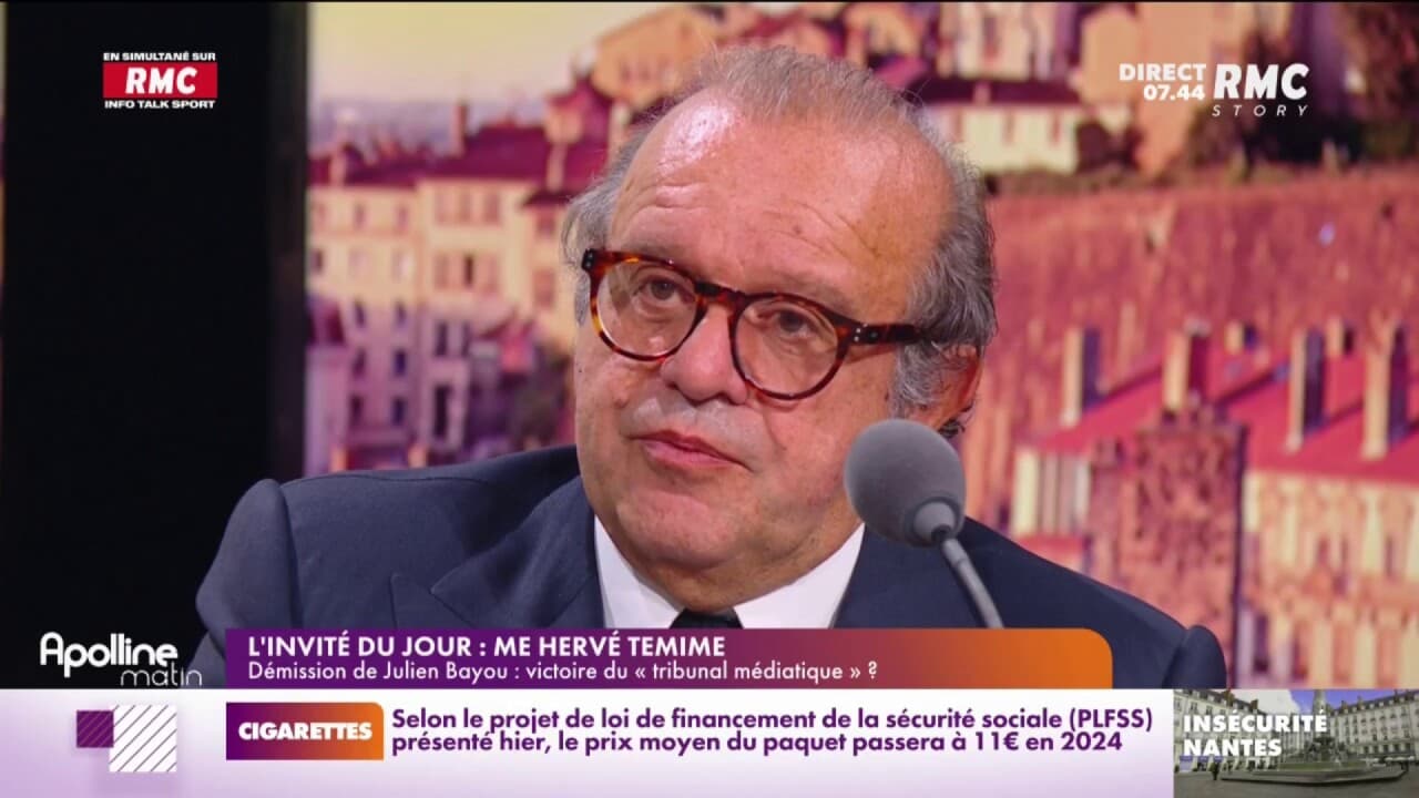 Me Témine, avocat pénaliste : "Cette affaire Bayou est un point de bascule"