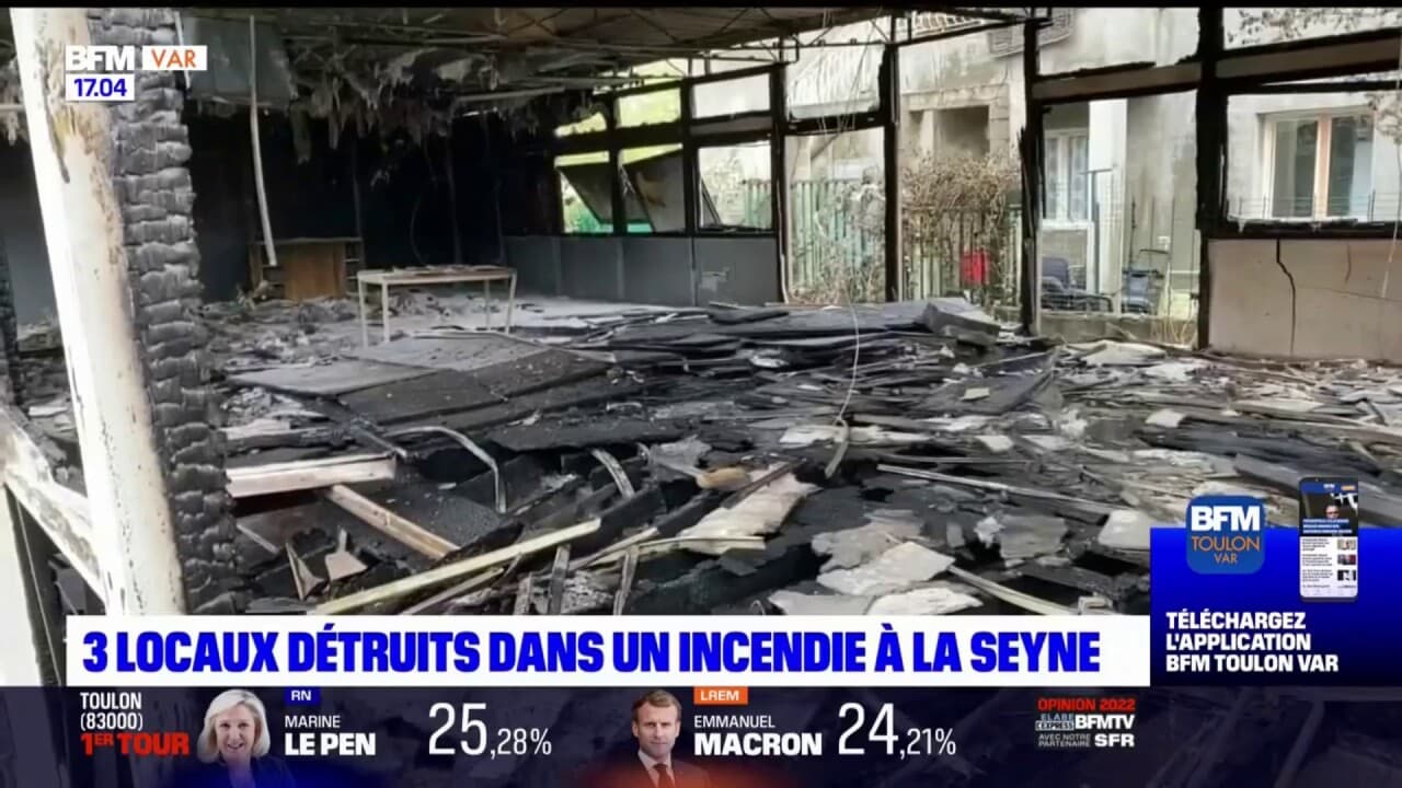La Seyne-sur-Mer: un incendie s'est déclaré ce matin dans trois locaux d'accueil