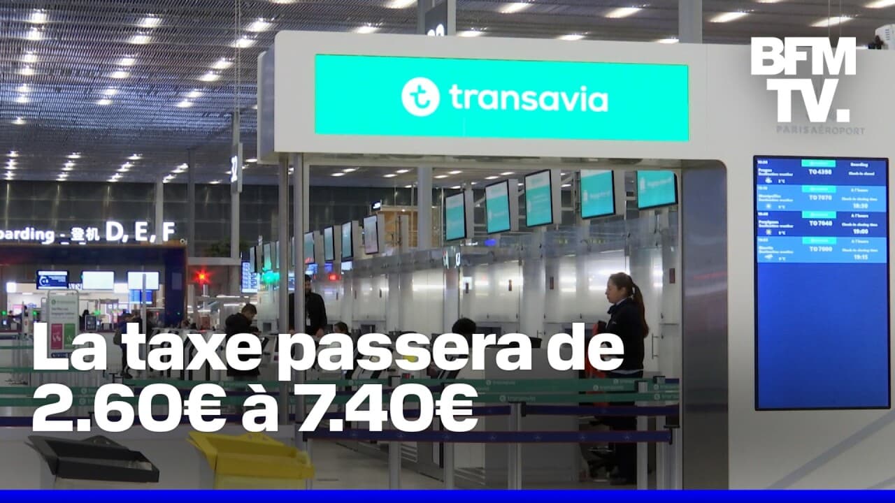 Voici ce qu’il faudra payer en plus sur vos billets Transavia, même ...