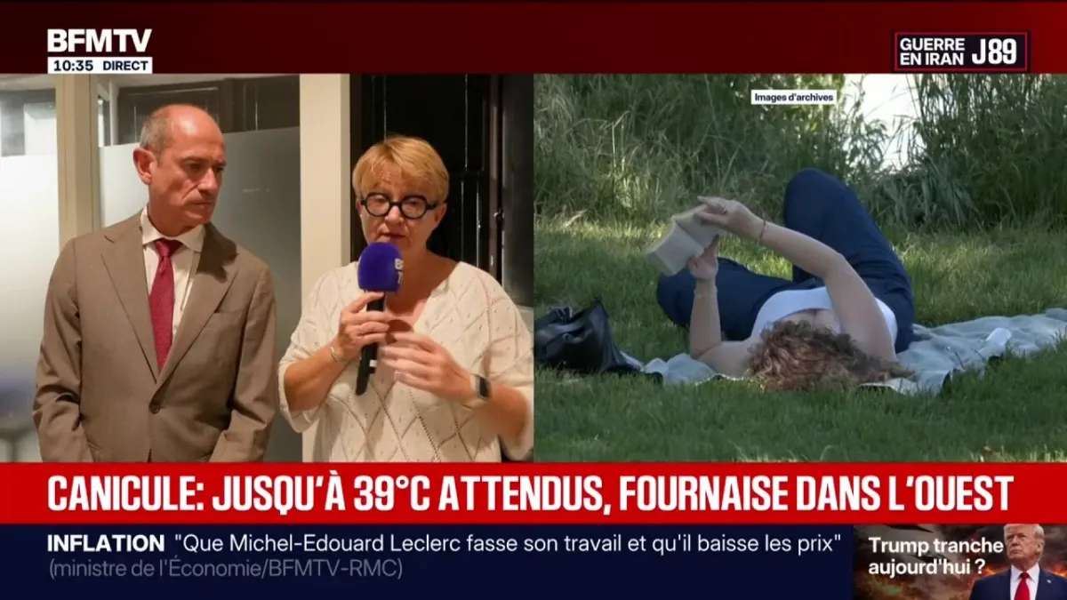 Canicule: "Ce qui nous a surpris sur cet épisode, c'est sa précocité ...