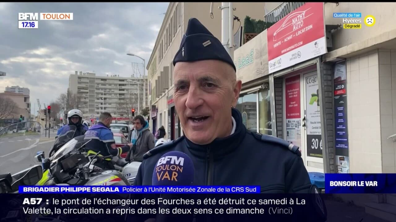 Var: quel est le rôle des motards de la CRS Sud, déployés à Toulon? Var: quel est le rôle des motards de la CRS Sud, déployés à Toulon?