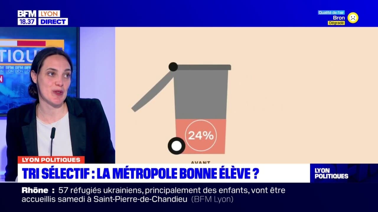 Déchets: "On trie moins et moins bien" à Lyon que la moyenne française ...