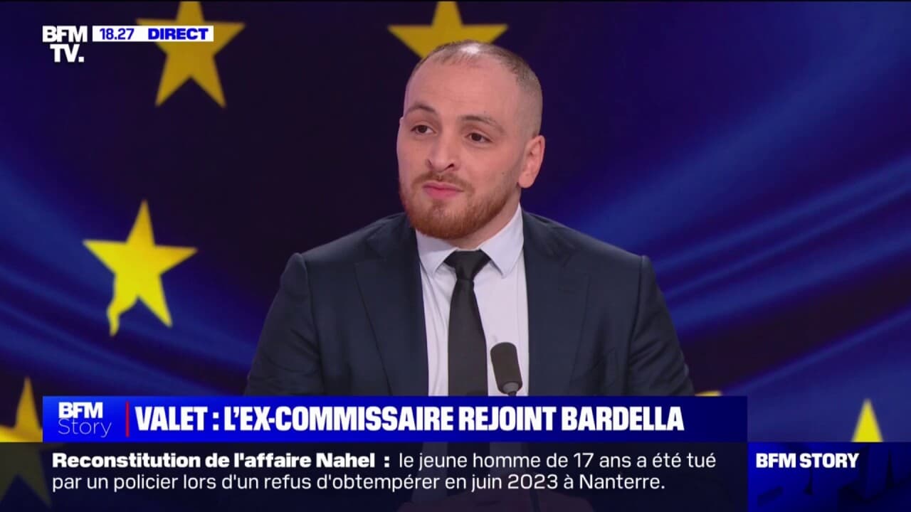 Matthieu Valet (candidat RN aux élections européennes et ancien ...