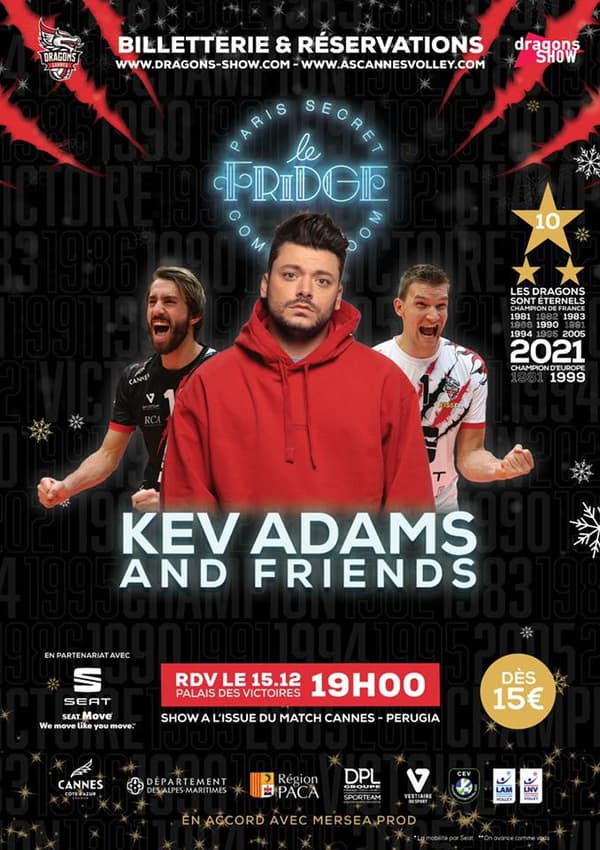 Volley : Gims, Kev Adams, dance floor… les clubs de LAM font le show