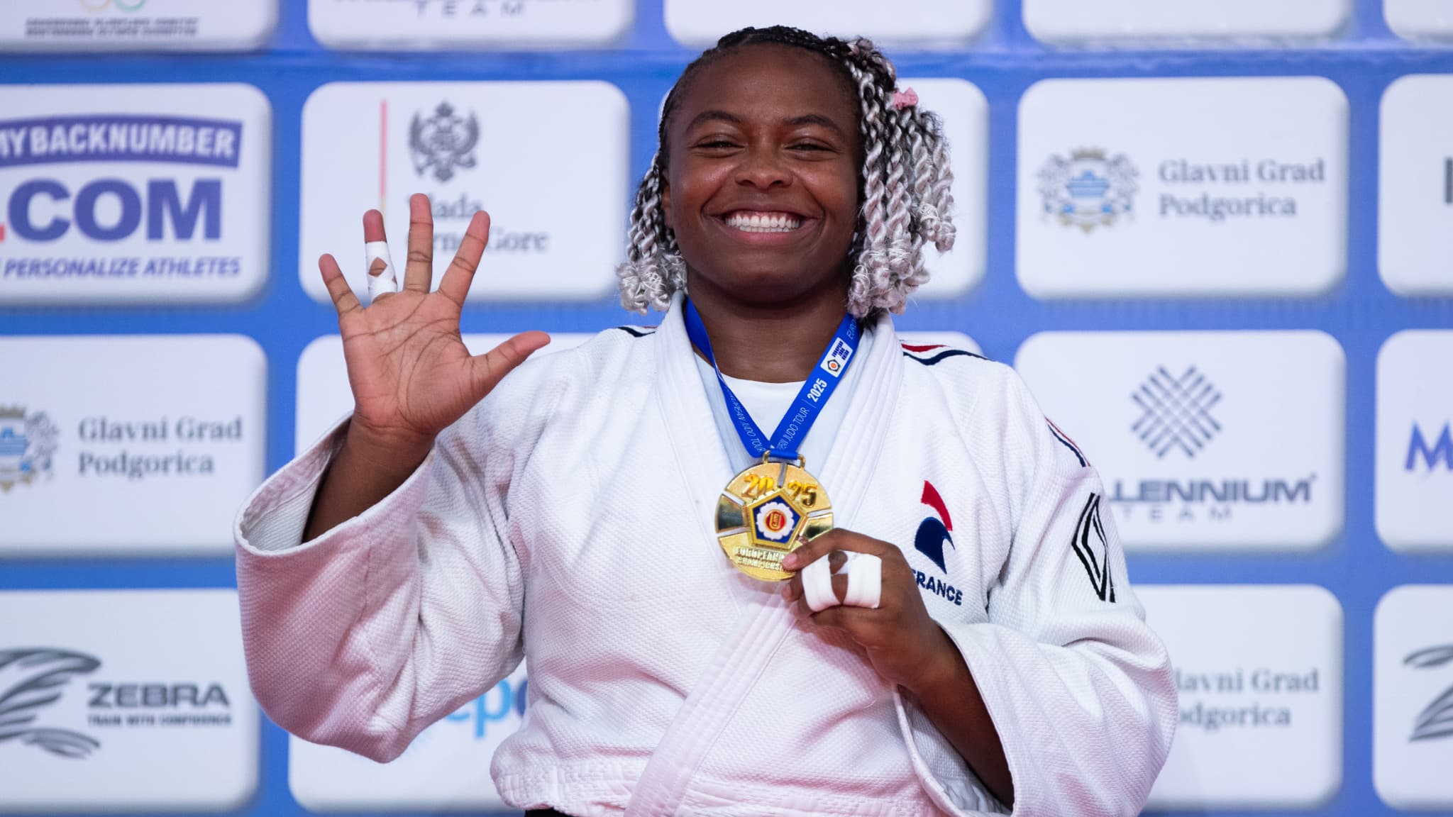 Judo: la mise au point de Romane Dicko, désormais quintuple championne ...