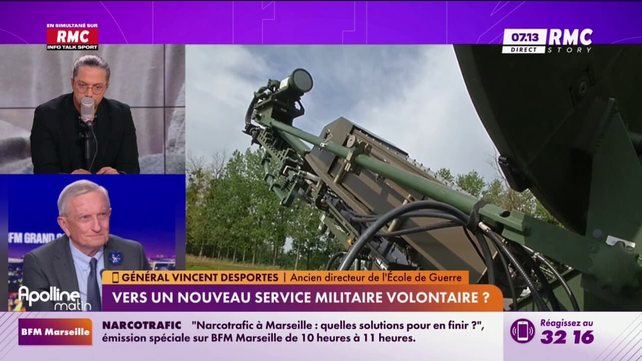 Un nouveau service militaire volontaire? "Notre armée n'a pas suffisamment de masse"