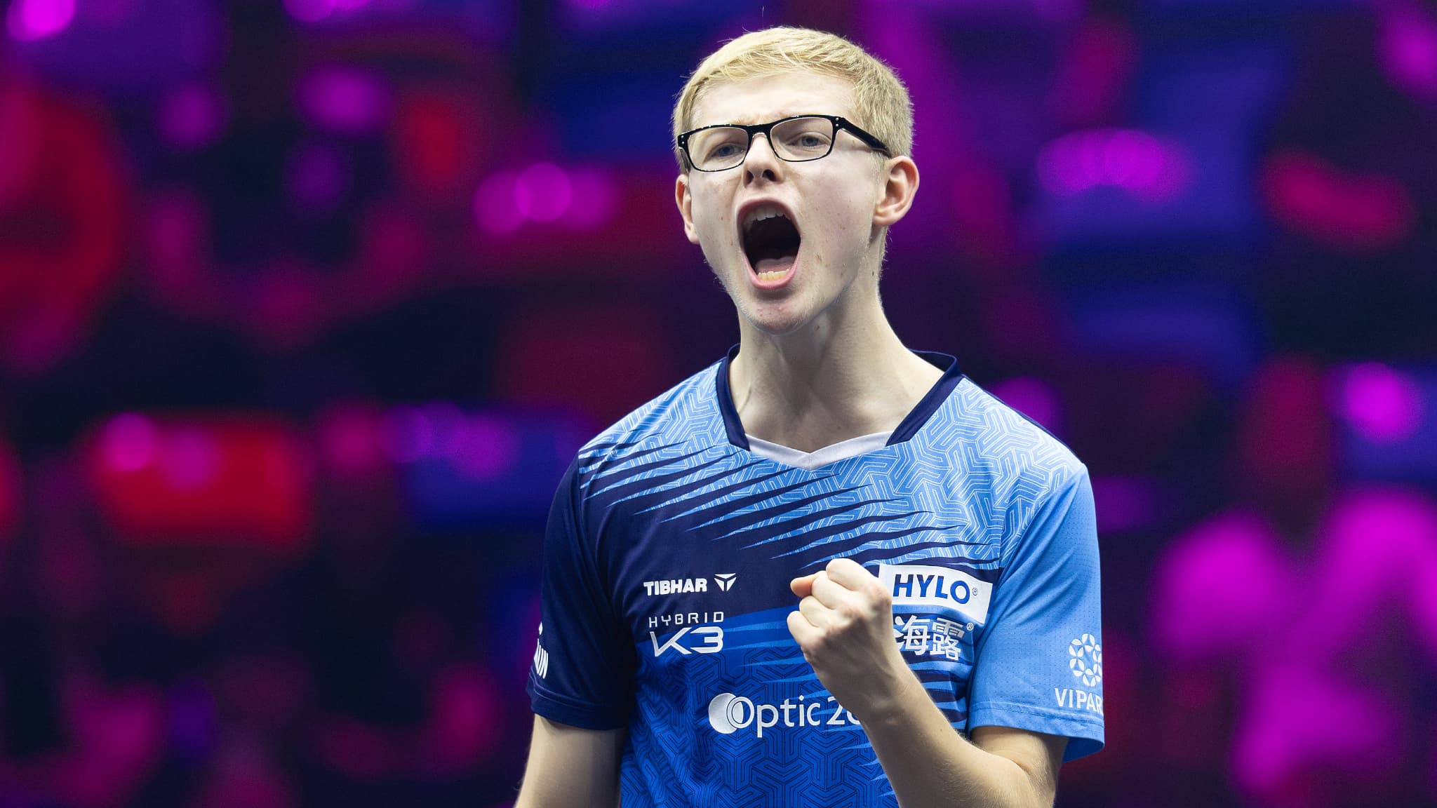 Tennis de table: Félix Lebrun inaugure une salle à son nom, à seulement ...